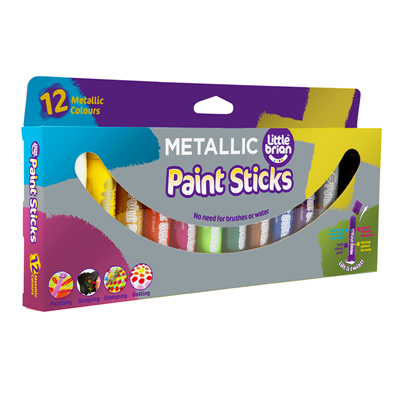 Paint Sticks Mini - 24 Assorted - Little Brian Paint Sticks