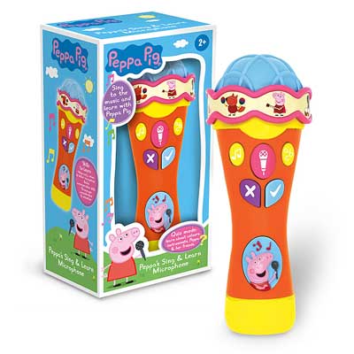 Peppa's Sing & Learn Microphone - Early Learning Toys